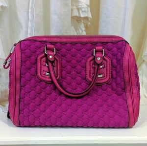 Gucci | Bags | Gucci Gg Neoprene Techno Tag Medium Boston Bag | Poshmark